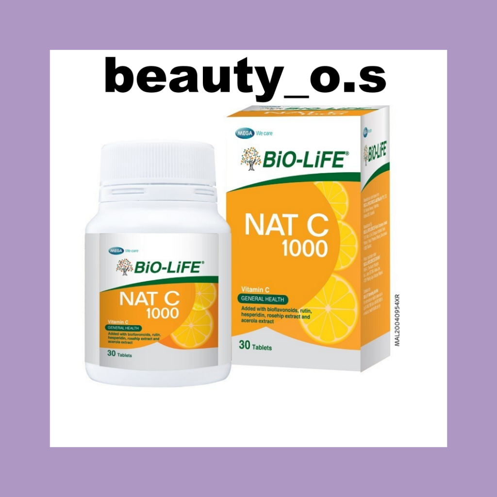 BIO-LIFE NAT C 1000MG 30'S | Shopee Malaysia