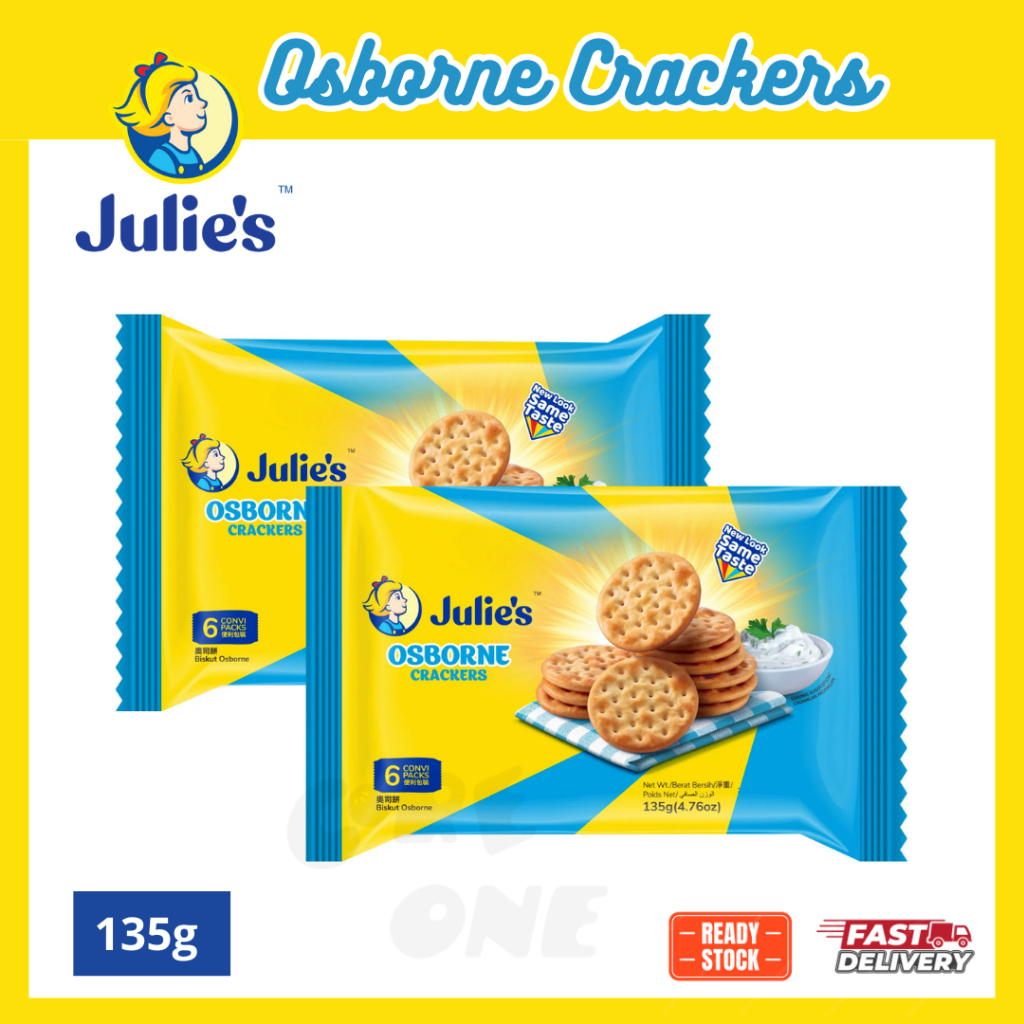 [Julie's] Osborne Cracker 2 Pack 135g Halal / Small Pack | Shopee Malaysia