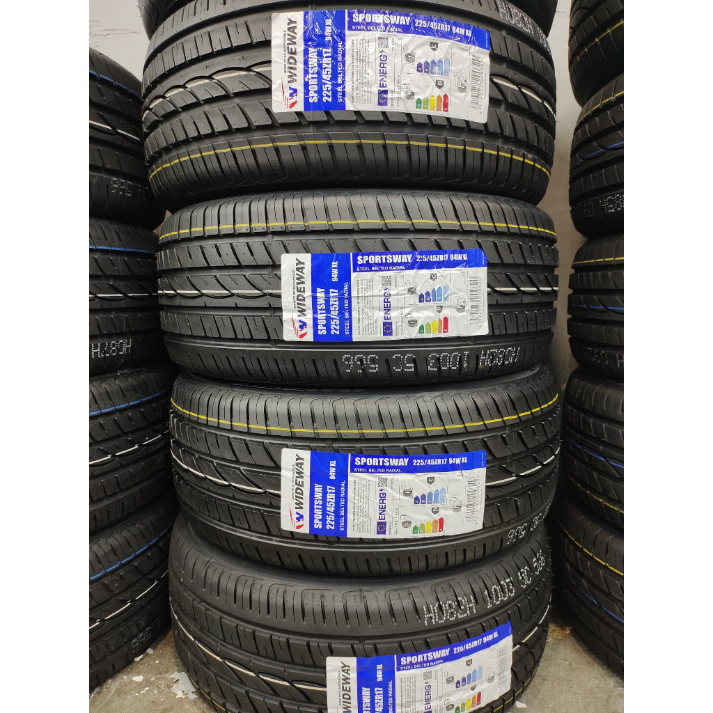 225/45/17 Wideway Sportsway Tyre Tayar | Shopee Malaysia