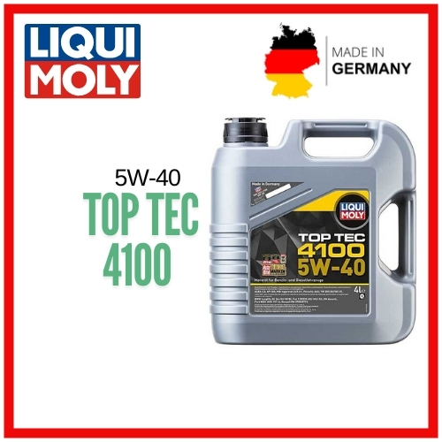 LIQUI MOLY Top Tec 4100 5W-40 4 Liter | Shopee Malaysia