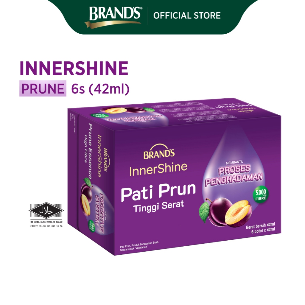 BRAND'S Innershine Prune Essence 6's (42ml)(For Radiant Skin & Promote ...