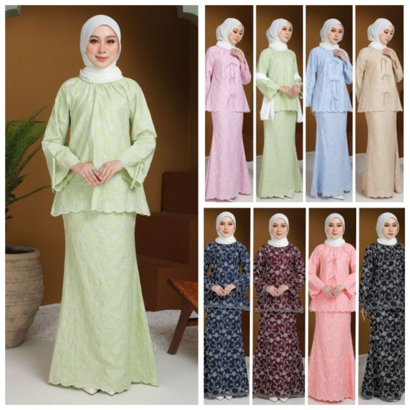 Elora Kurung Modern 829! Baju Kurung Lace! Mini Kurung! Modern Kurung ...