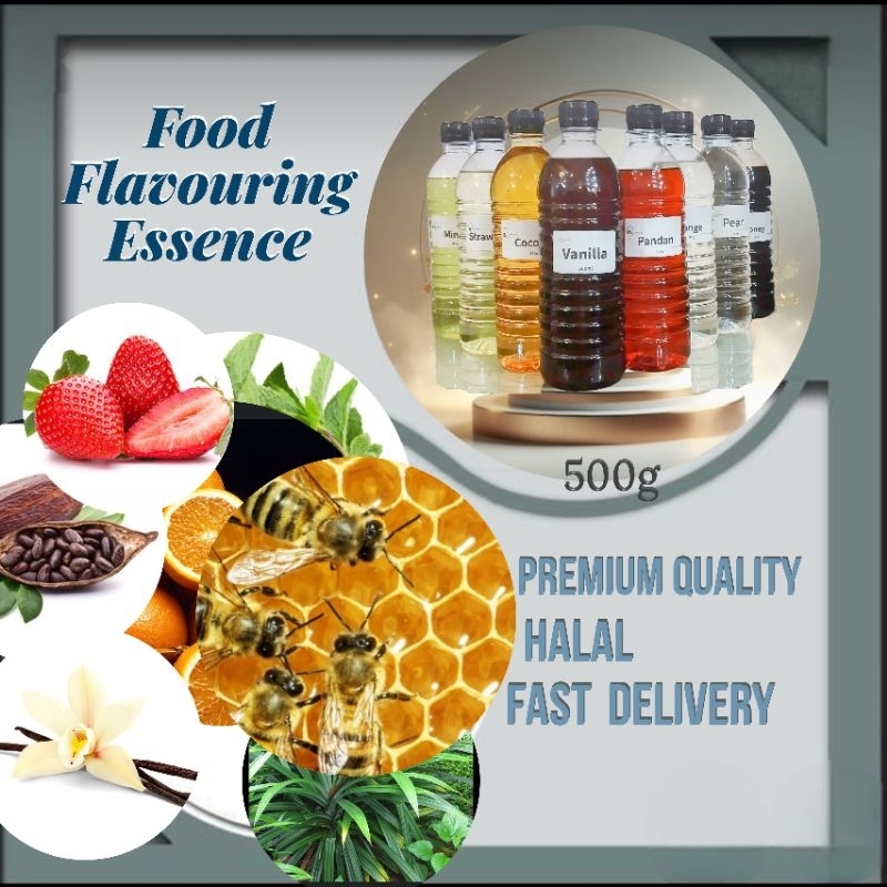 Food flavouring essence /Perisa Makanan 500g | Shopee Malaysia