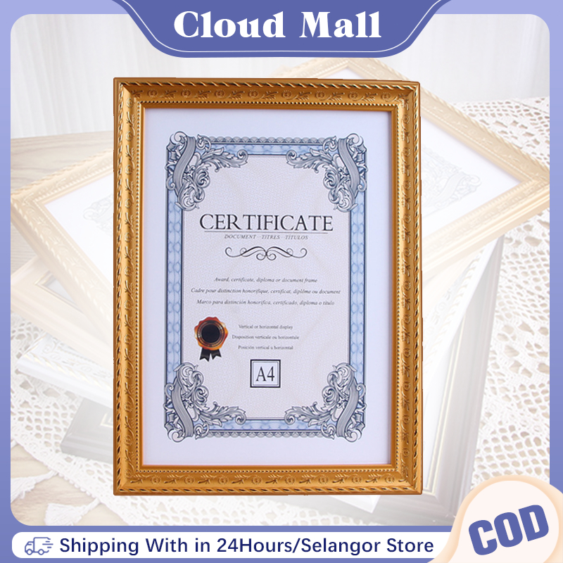 Certificate Frame A4 21x29.7cm Placement Certificate Frame Display ...