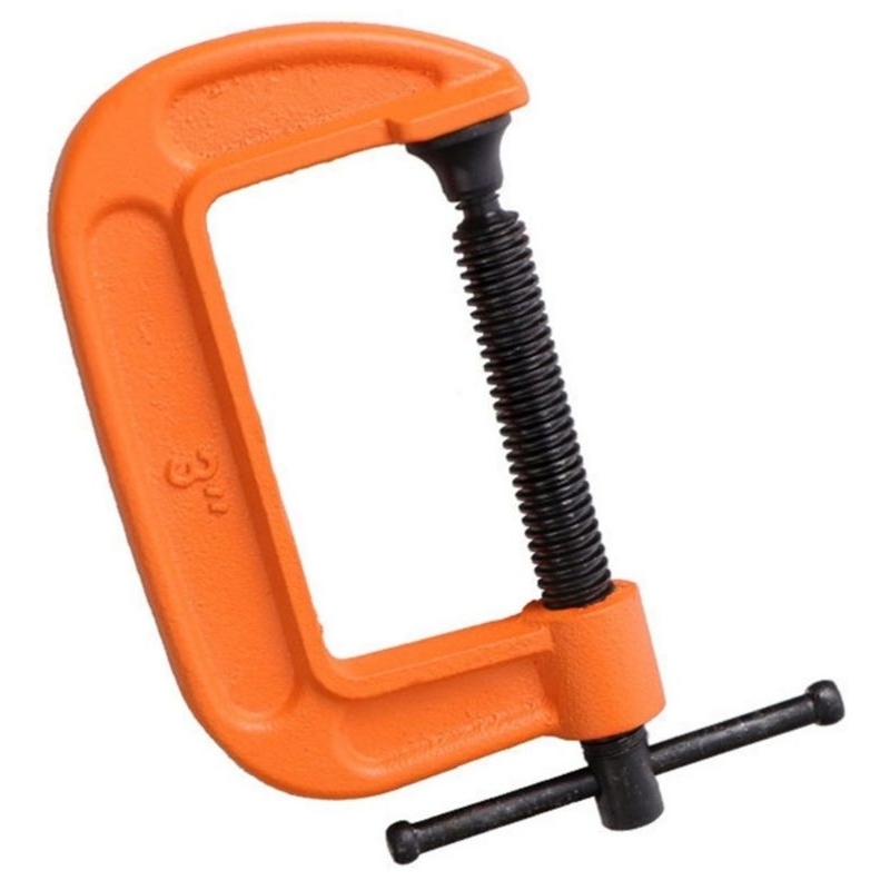 HEAVY DUTY POWERFULL G-CLAMP FAST WOODWORKING FIXING FIXTURE C-CLAMP ...