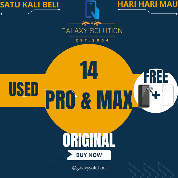 [AMS] USED 14P / 14PM FULL SET 1 YEAR WARRANTY | Shopee Malaysia