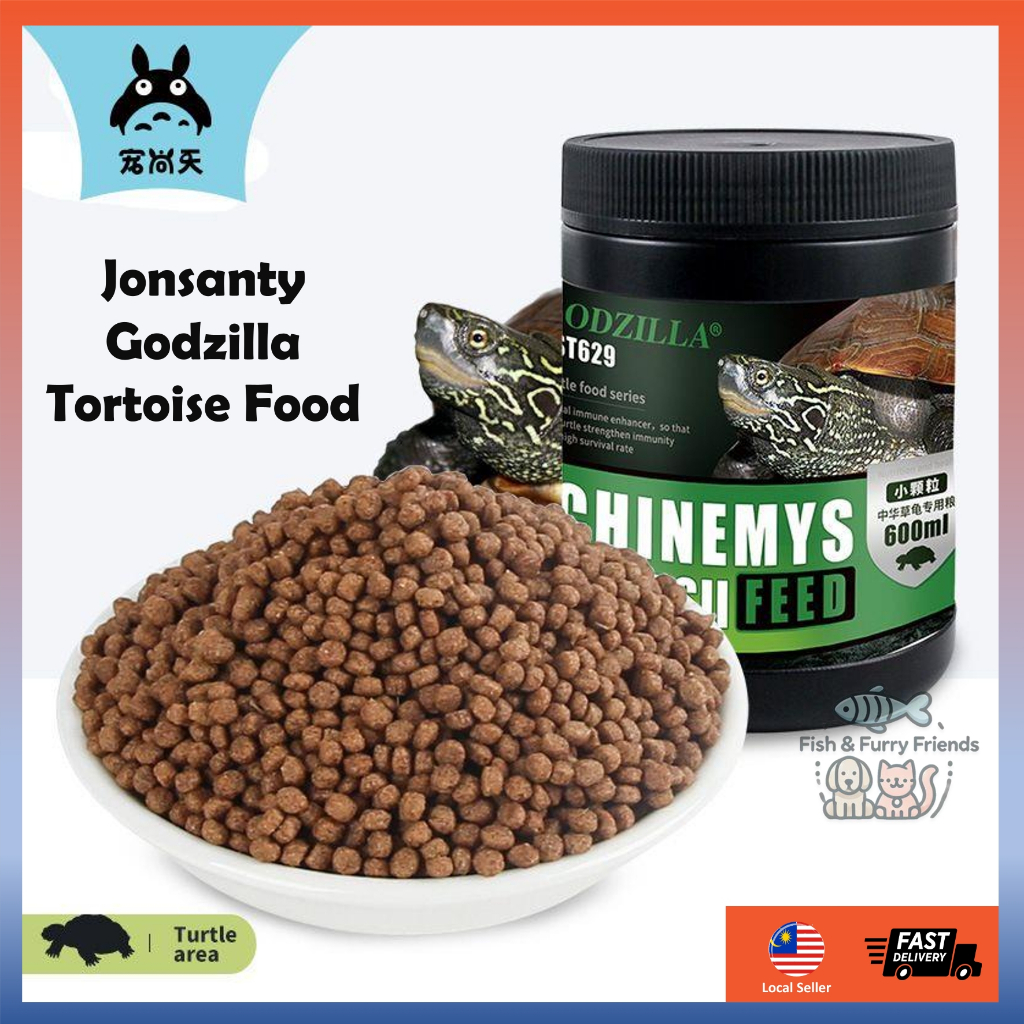 🔥Ready Stock🔥Jonsanty Godzilla Turtle Tortoise Food feed RES turtle ...