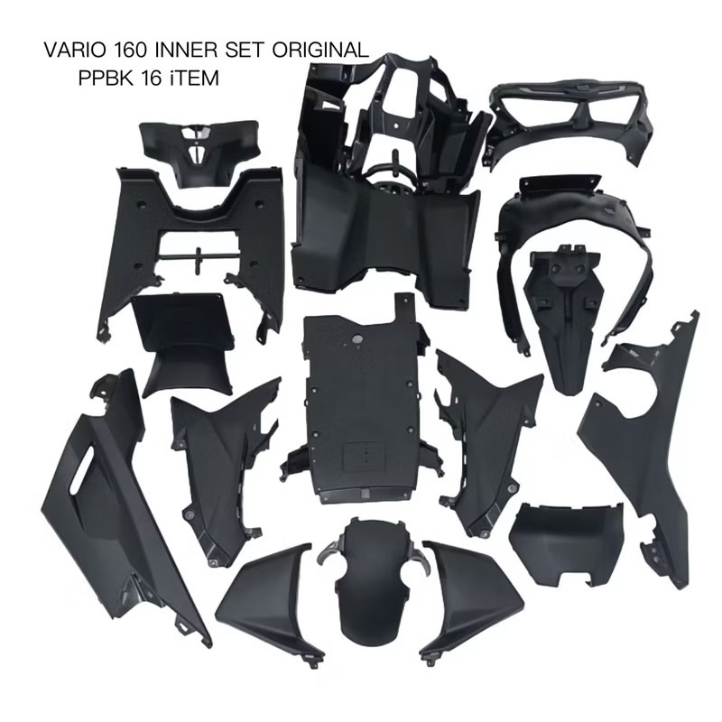 HONDA VARIO 160 BODY COVER INNER SET ORIGINAL INDONESIA 16 ITEM FULL ...