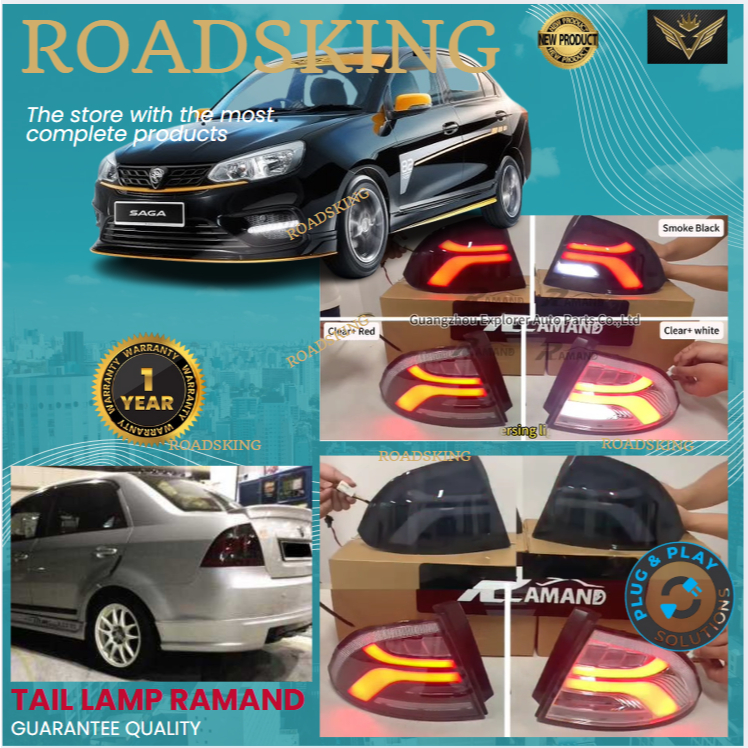 PROTON SAGA FLX REAR BUMPER TAIL LAMP BRAKE LIGHT RUNNING SIGNAL SCALE ...