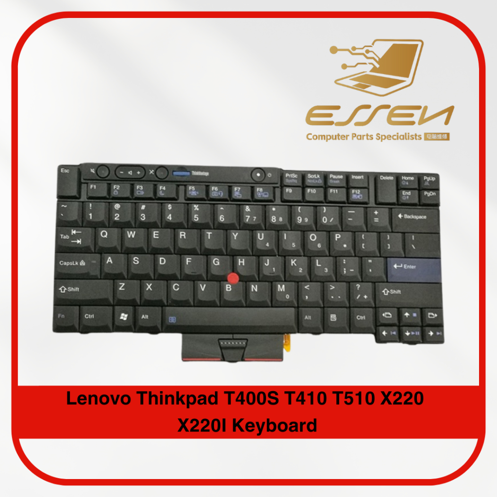 Replacement Keyboard For Lenovo Thinkpad T400S T410 T510 X220 X220I | Shopee Malaysia