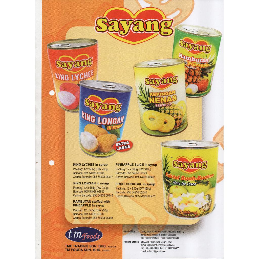 SAYANG CAN FOOD /fried fish/curry cockles/fruit cocktail/curry ayam ...