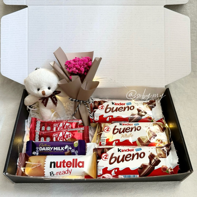 Coklat Surprise Gift Box Birthday for Woman Octopus Hadiah Birthday ...
