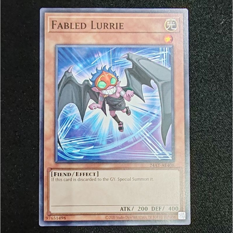 YUGIOH 24AT-AE408 Fabled Lurrie[N][COMMON] | Shopee Malaysia