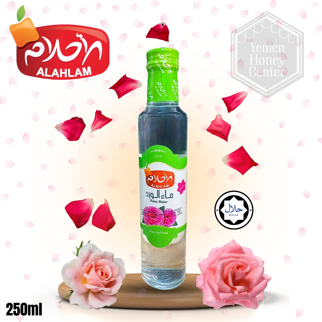 Al Ahlam Rose Water 250ml Eau De Rose | Shopee Malaysia