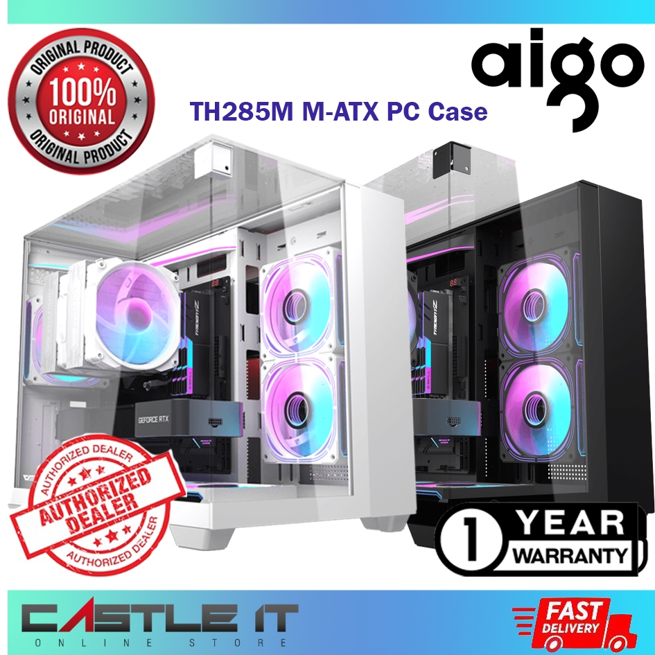 Aigo DarkFlash TH285M MATX PC Case Casing Chassis Luxury Premium ...