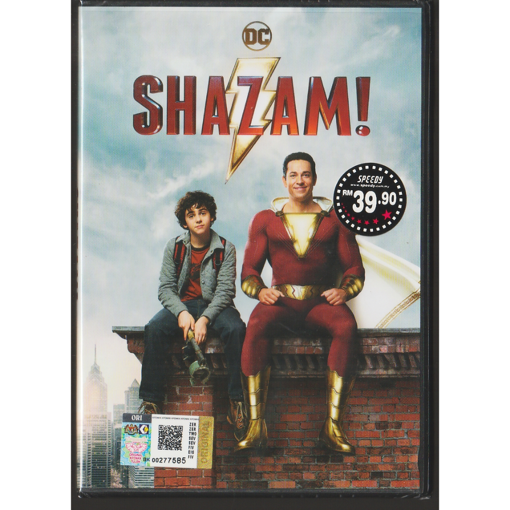 DVD SHAZAM ( ORIGINAL DVD ) | Shopee Malaysia