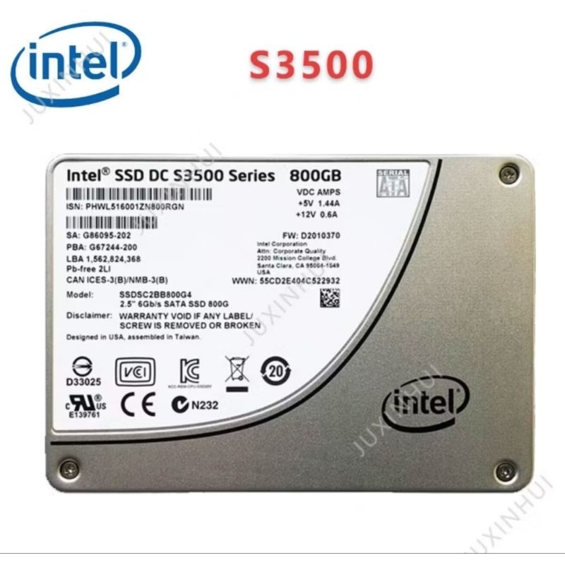 SAMSUNG & INTEL DC S3500 S3510 S4500 SERIES SSD 1.6TB 960GB 480GB 240GB 160GB | Shopee Malaysia
