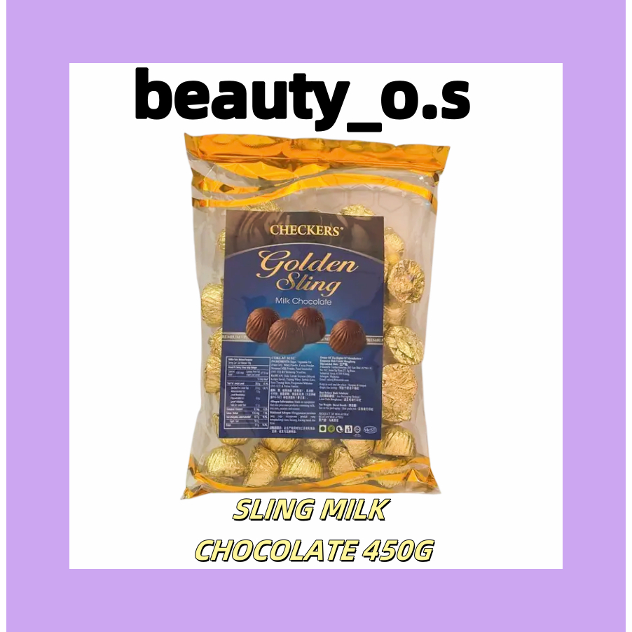 CHECKERS GOLDEN SLING MILK CHOCOLATE 450G | Shopee Malaysia