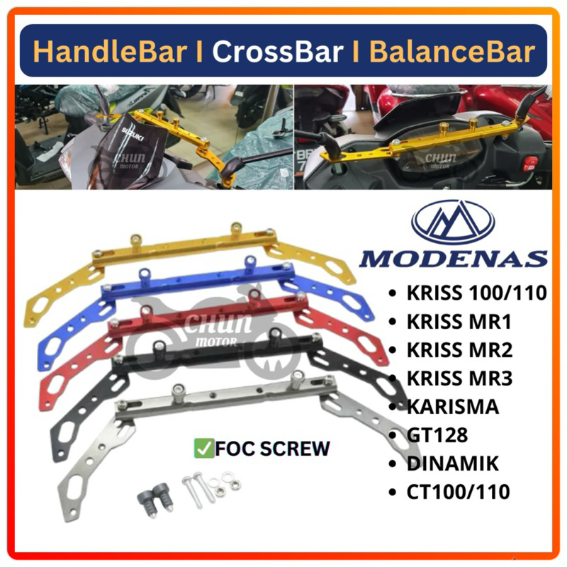 MODENAS Motorcycle Balancebar Adjustable Extension Rod Phone Holder Bar ...