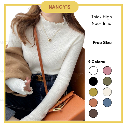 NANCY'S | Turtle Neck Women Knitwear Winter Inner Wear Women Inner ...