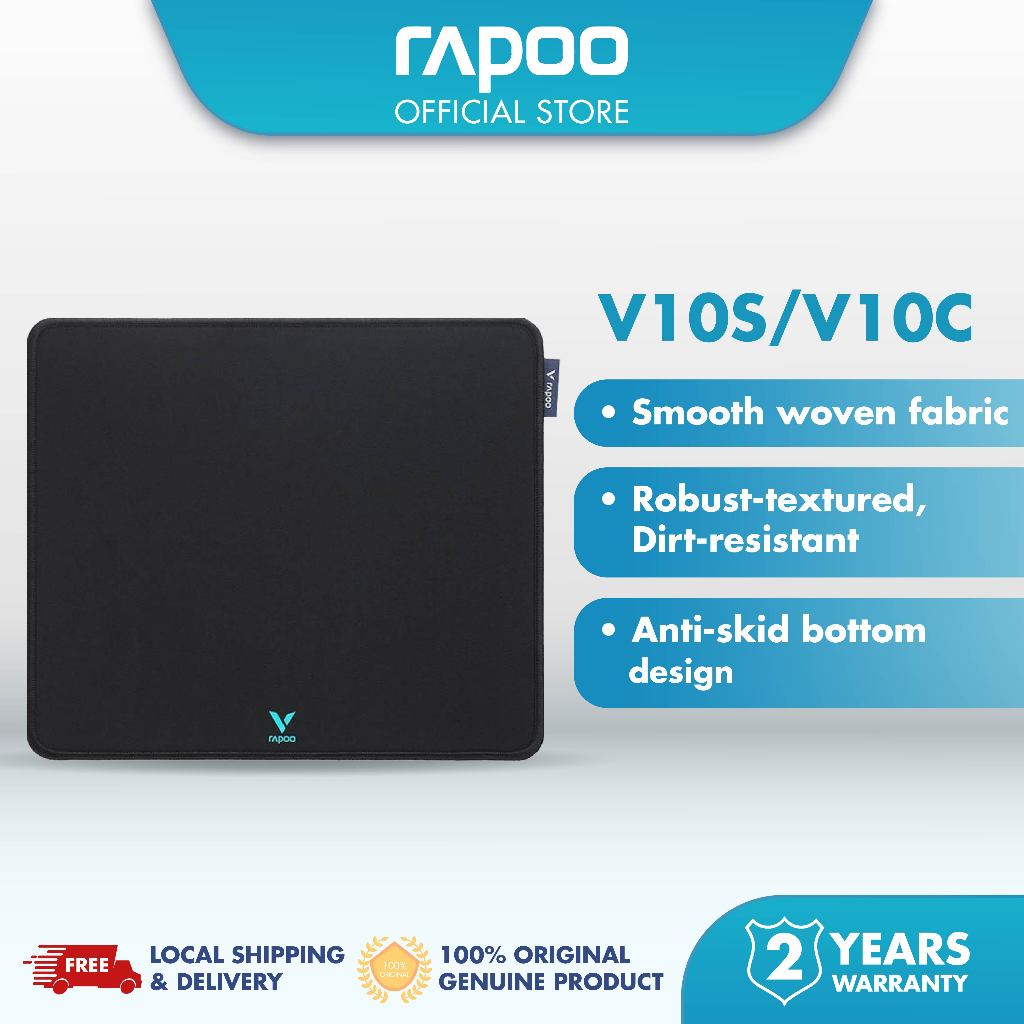 RAPOO V10S/V10C Mouse Pad -Large Mouse Mat | Shopee Malaysia