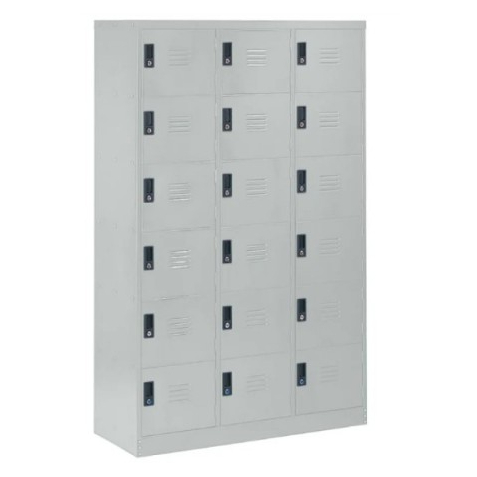18 COMPARTMENT STEEL LOCKER | RAK SIMPANAN | RAK FILLING ( FREE ...