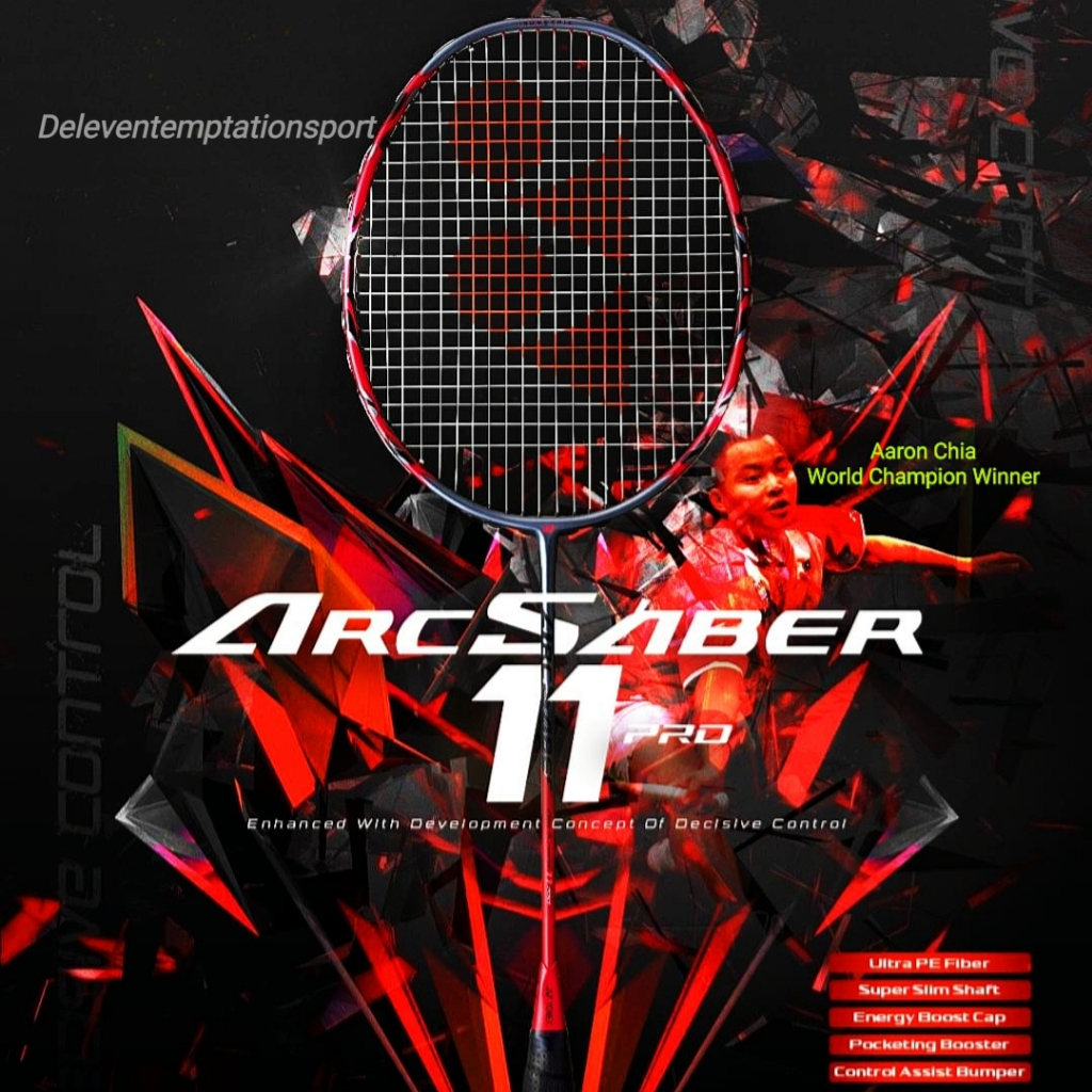 Yonex Racket Arcsaber 11 Pro Badminton Racket Package Aaron | Shopee ...