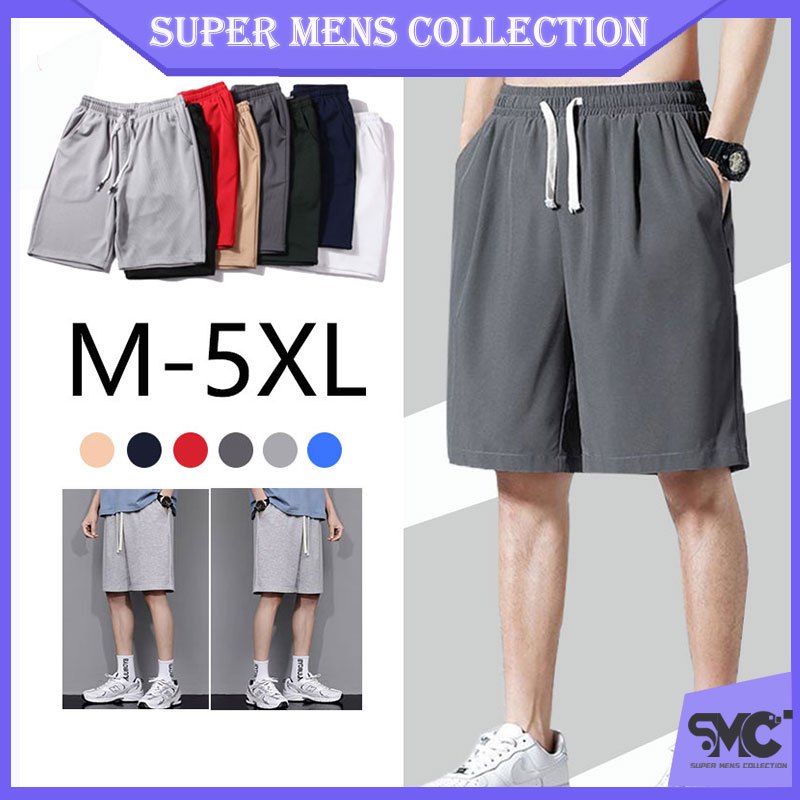 SMC M-5XL Men Short Pants Sport Shorts Beach Shorts Casual Fashion Men ...