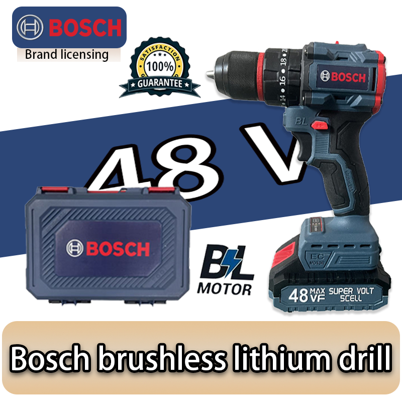 Bosch brushless electric screwdriver portable impact drill with ...