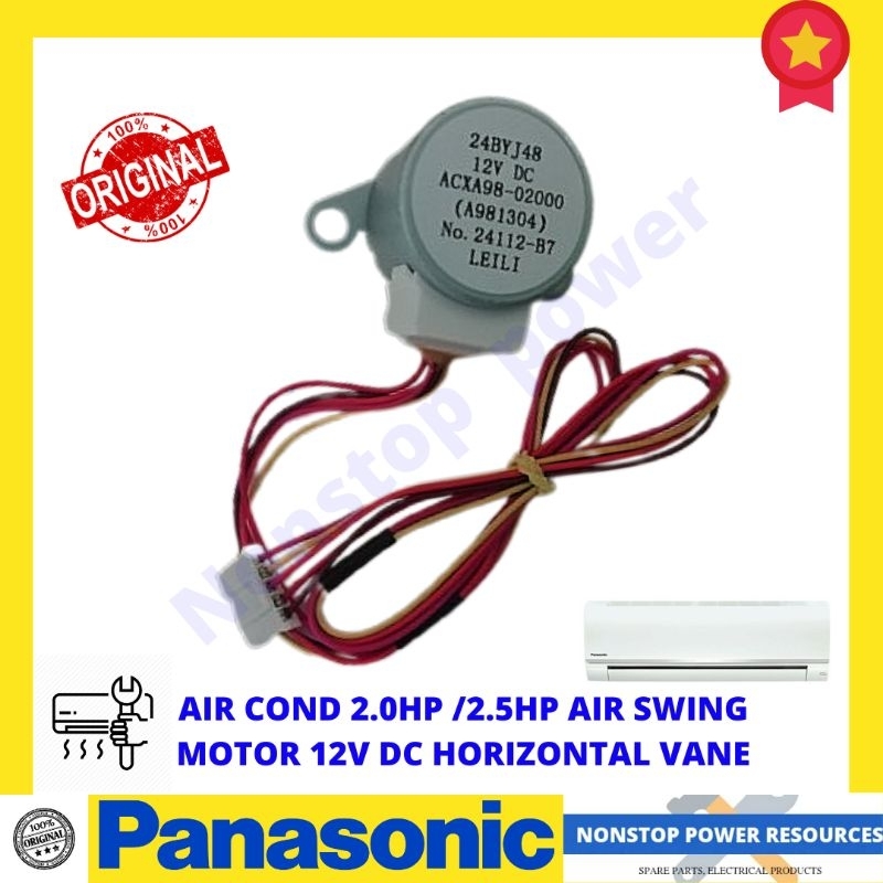 PANASONIC Air Swing Motor ACXA98-02000 Wall Mounted Aircond Air Cond Up ...