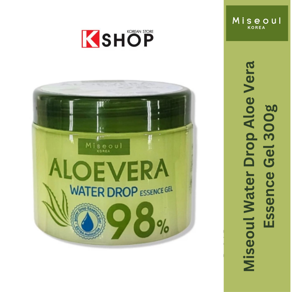 Miseoul Water Drop Aloe Vera Essence Gel 300g - EXP date: JUN 2028 ...