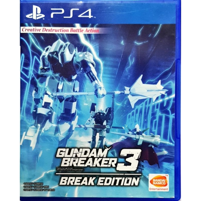 PS4 GAME GUNDAM BREAKER 3 BREAK EDITION R3(USED) | Shopee Malaysia