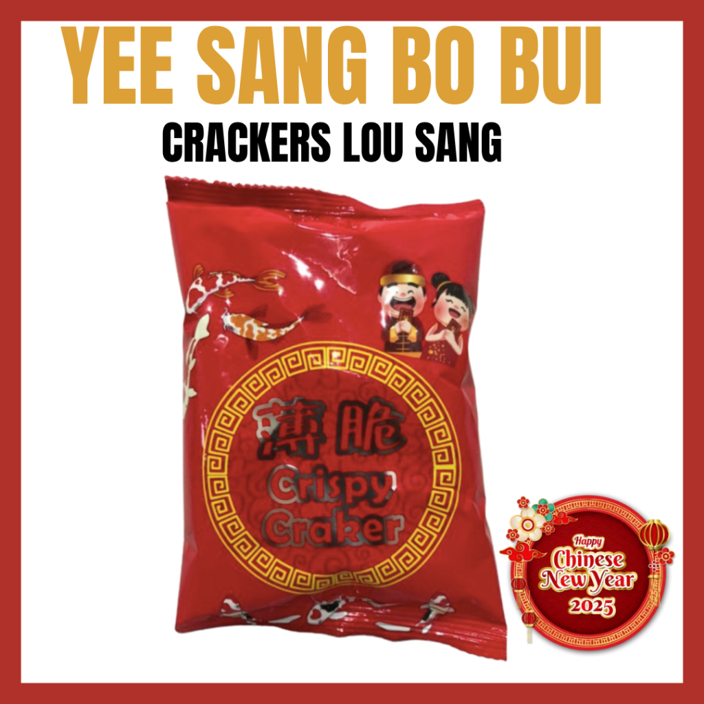Yee Sang Bo Cui Crackers 薄脆 捞生 美中美 Pok Cui for Yee Sang 鱼生 Lou Sang ...
