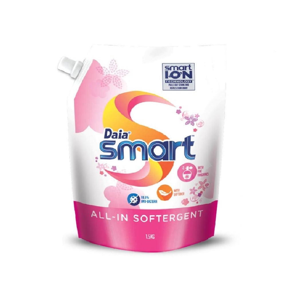 DAIA SMART LIQUID DETERGENT REFILL SAKURA 1.5KG | Shopee Malaysia