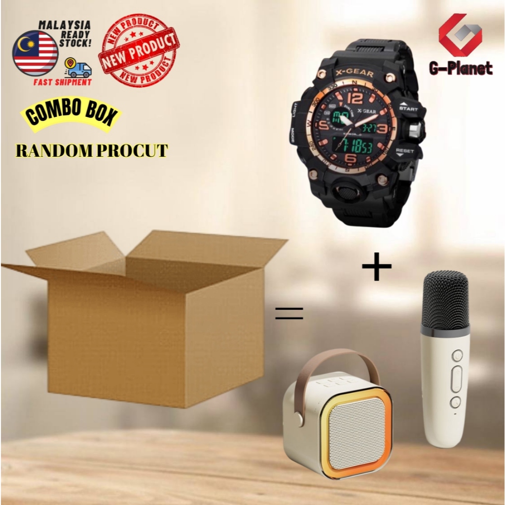 COMBO BRAND BOX [ RANDOM PRODUCT ] XGEAR 148 + K12 1 MIC X GEAR WATCHES ...