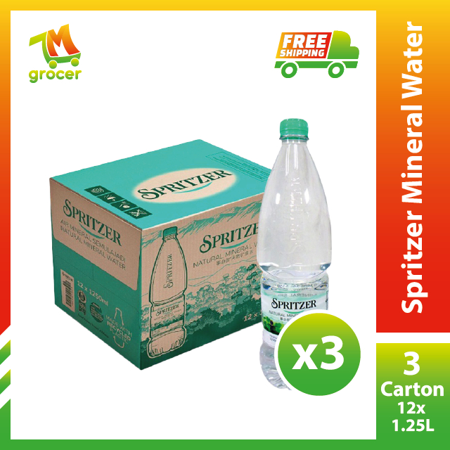 Spritzer Mineral Water (12 x 1.25L) x 3 Carton | Shopee Malaysia