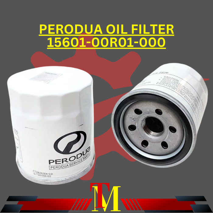 PERODUA OIL FILTER 15601-00R01 Myvi Old Myvi Lagi Best Viva Alza Kancil ...