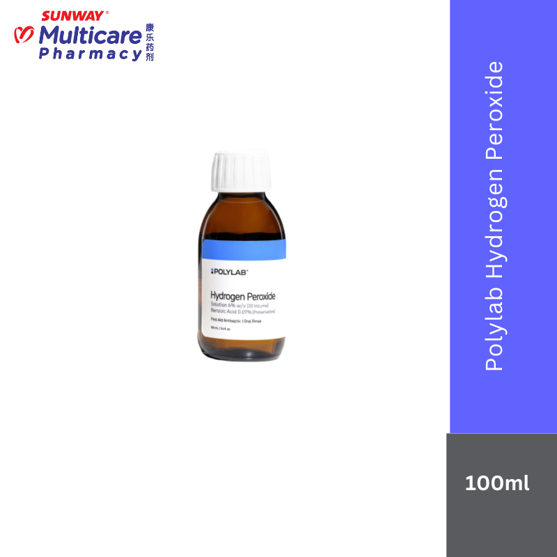 Polylab Hydrogen Peroxide 100ml | Shopee Malaysia
