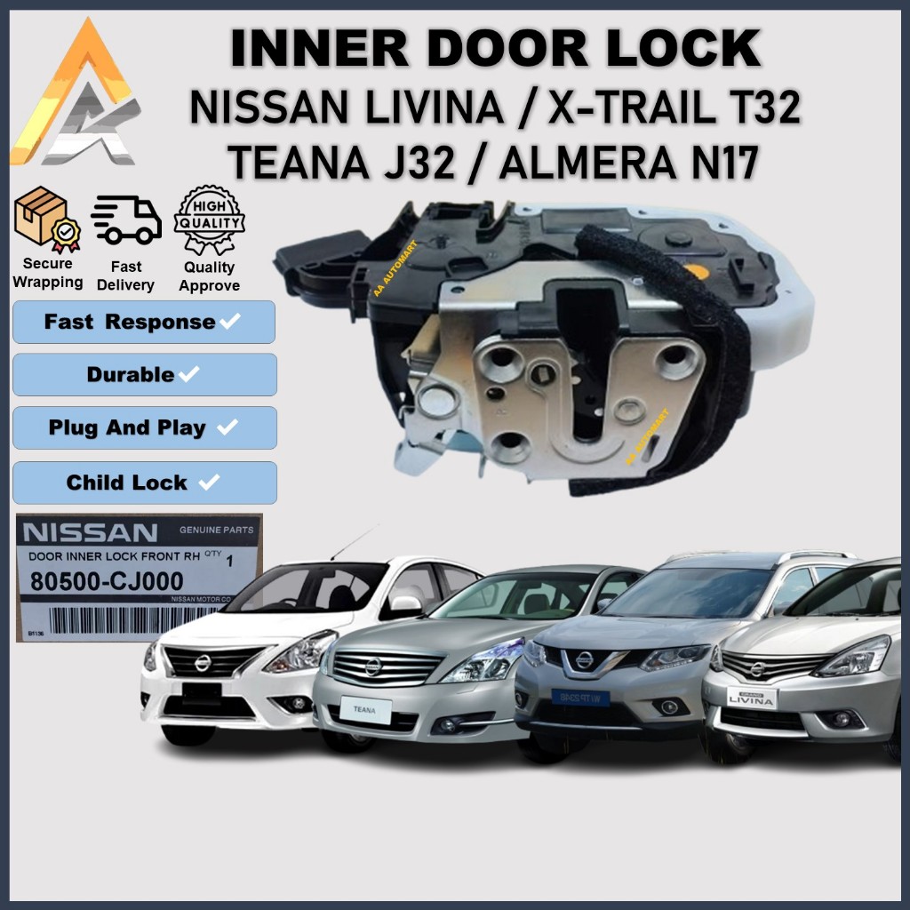 ORIGINAL NISSAN LIVINA X TRAIL T32 TEANA ALMERA N17 J32 2015 INNER DOOR ...