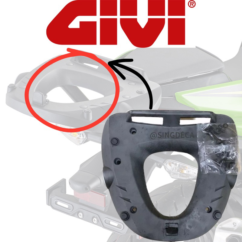 TAPAK GIVI KAPPA BOX PAPAN BASE PLATE M5M M5MK M7MN S MONORACK HEAVY ...