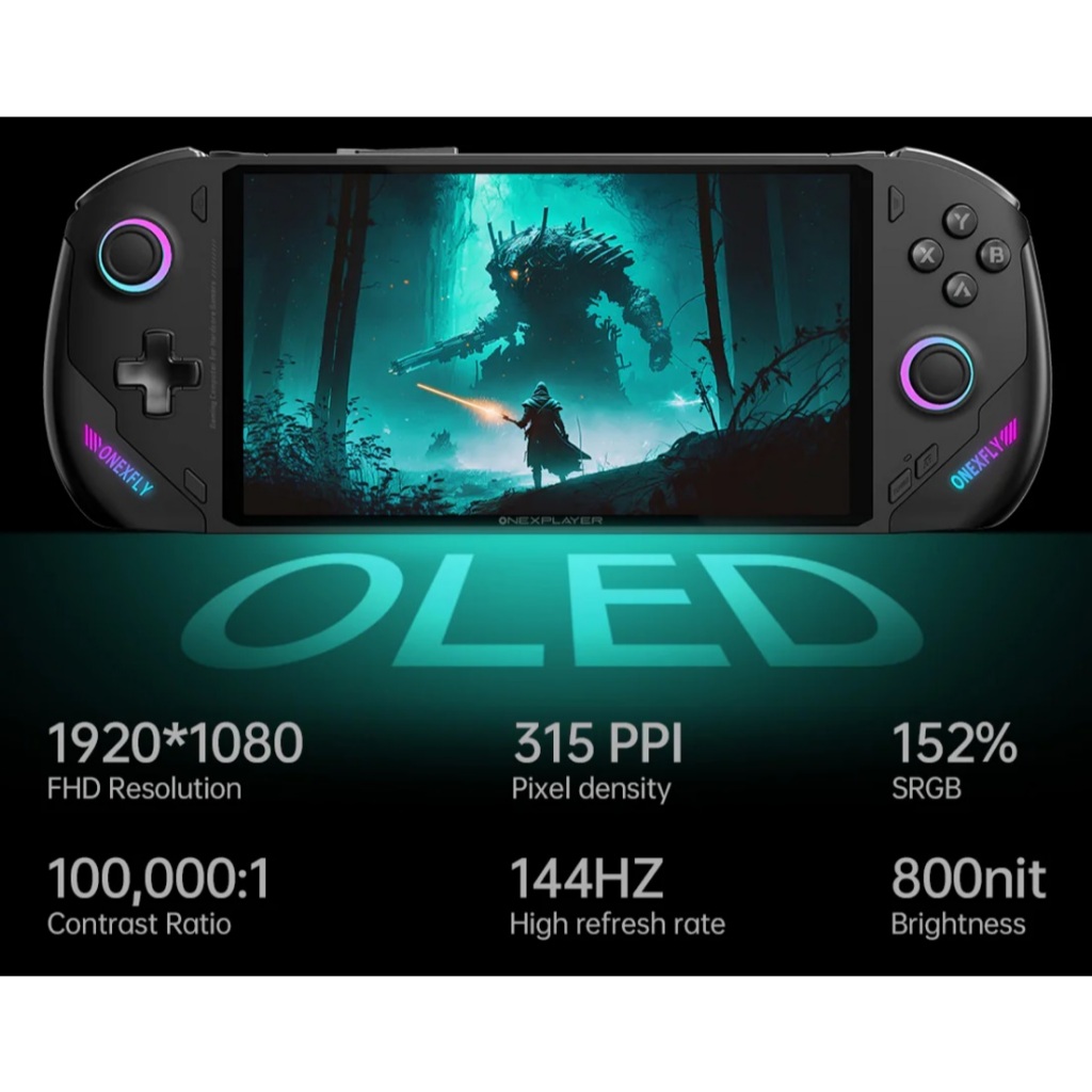 ONEXPLAYER OneXFly F1 Pro 2025 OLED VRR 144Hz Win11 Ai HX370 64GB 4TB ...