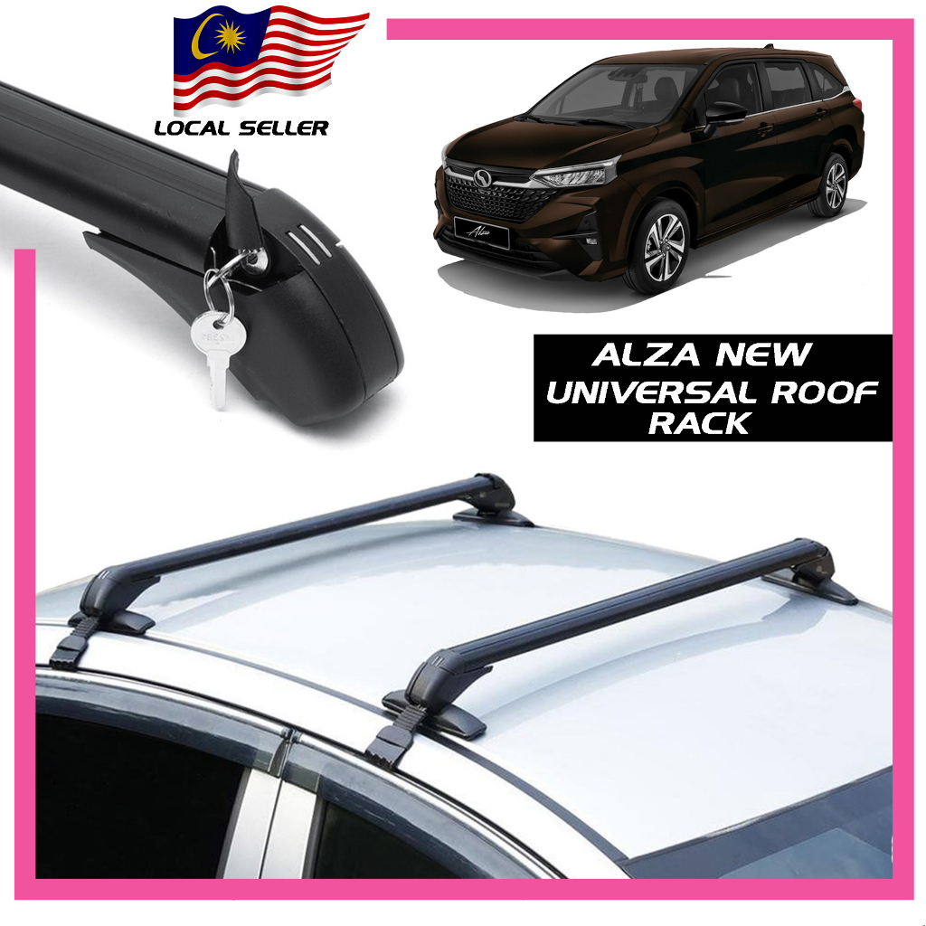 PERODUA ALZA NEW TAKA Universal Roof Rack [For Assemble Roof Box ...