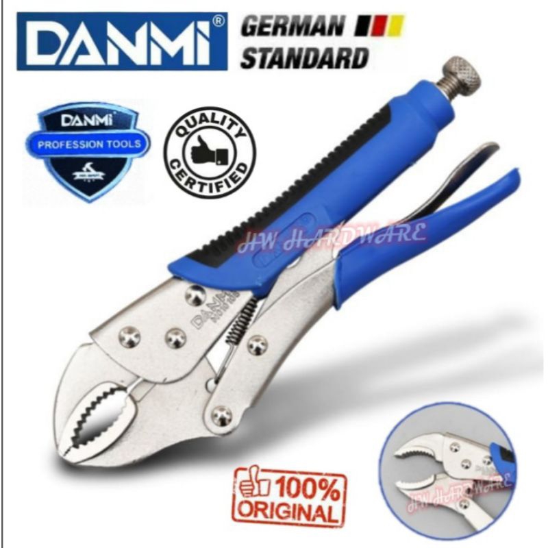[100% ORIGINAL] DANMI 10" GERMAN STANDARD LOCKING PLIERS PLIER WITH ...