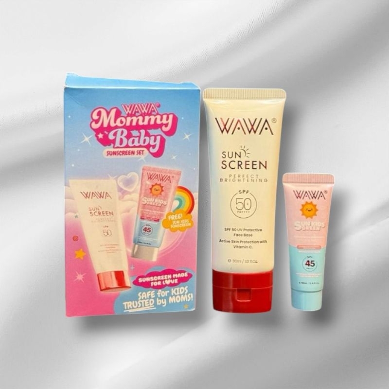 WAWA SUNSCREEN MOMMY BABY (2in1) | Shopee Malaysia