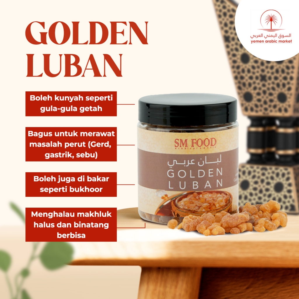 GOLDEN LUBAN SM FOOD traditional Arabic medicine | Shopee Malaysia