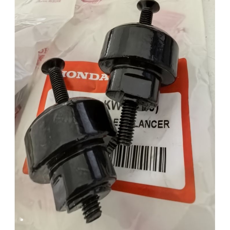 HONDA WAVE110 ALPHA 110 WEIGHT STEERING HANDLE GRIP END BALANCER SET ...