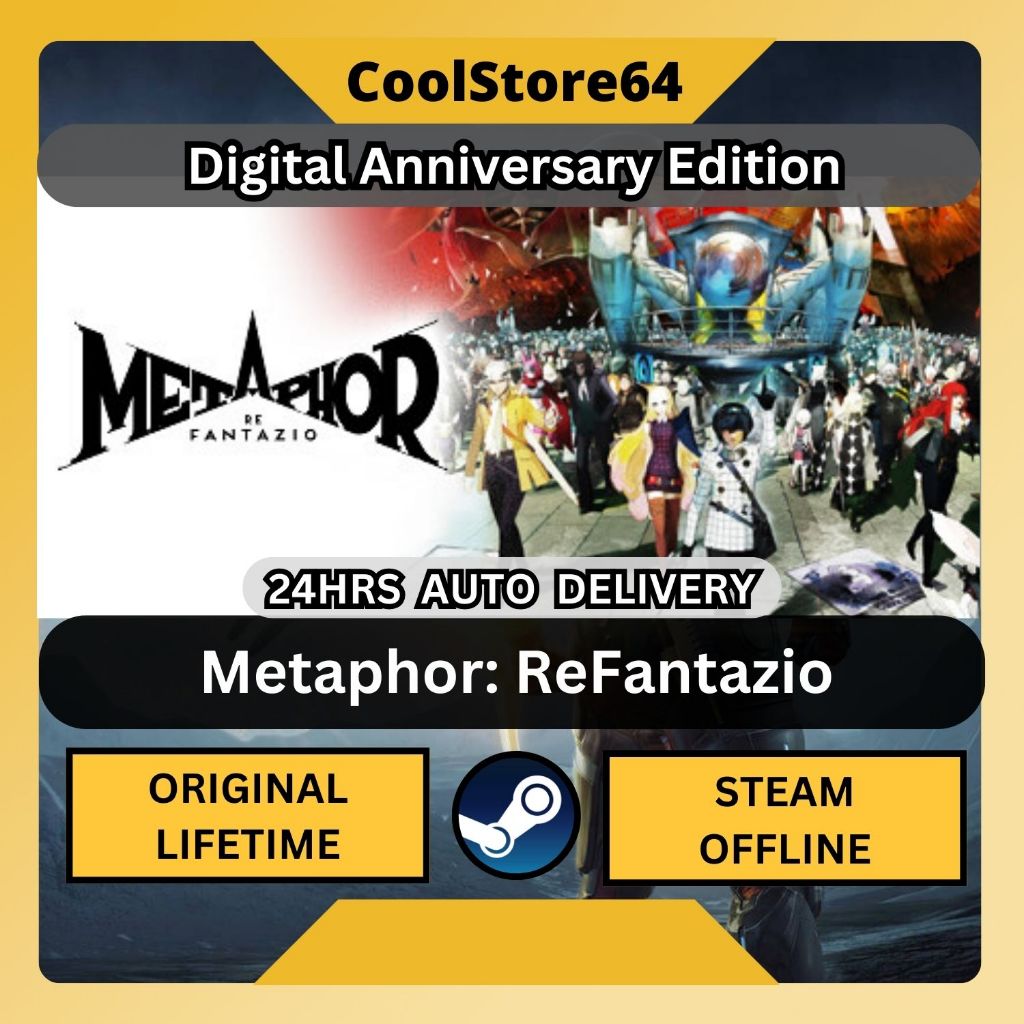 Metaphor: ReFantazio [Auto Delivery][Steam Offline] | LIFETIME | PC ...