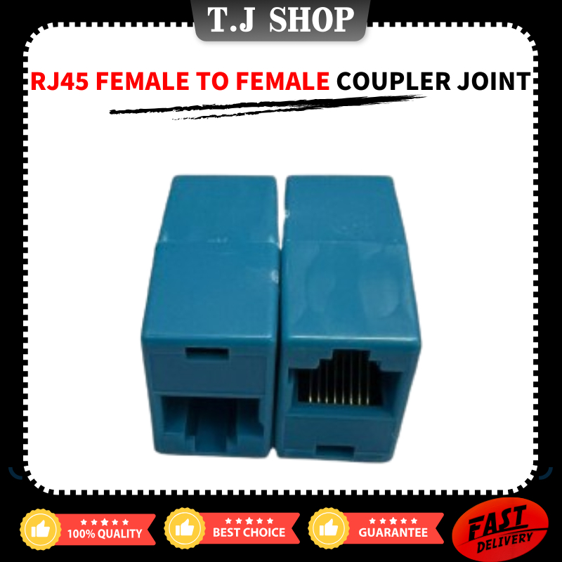 RJ45 Female to Female Coupler Joint Ethernet Coupler In Line Coupler ...