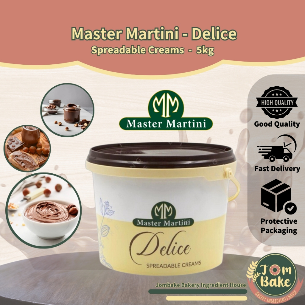 Master Martini - Delice Spreadable Creams [ 5kg ] | Shopee Malaysia