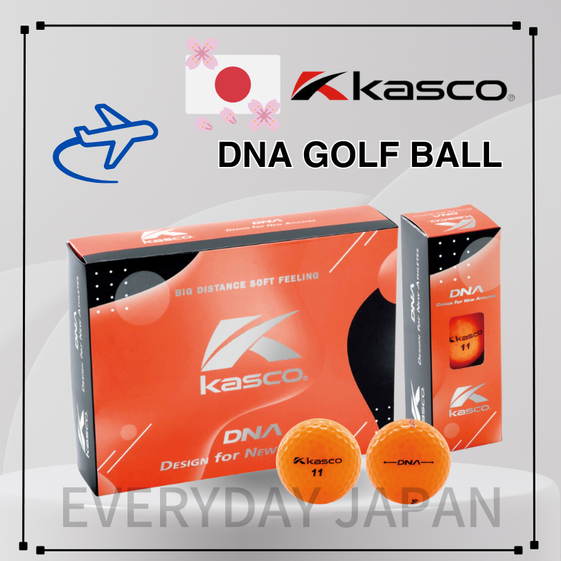 [MADE IN JAPAN]KASCO DNA Golf Balls Orange 6 Golf Balls/1 Dozen(12 Golf Balls) | Shopee Malaysia